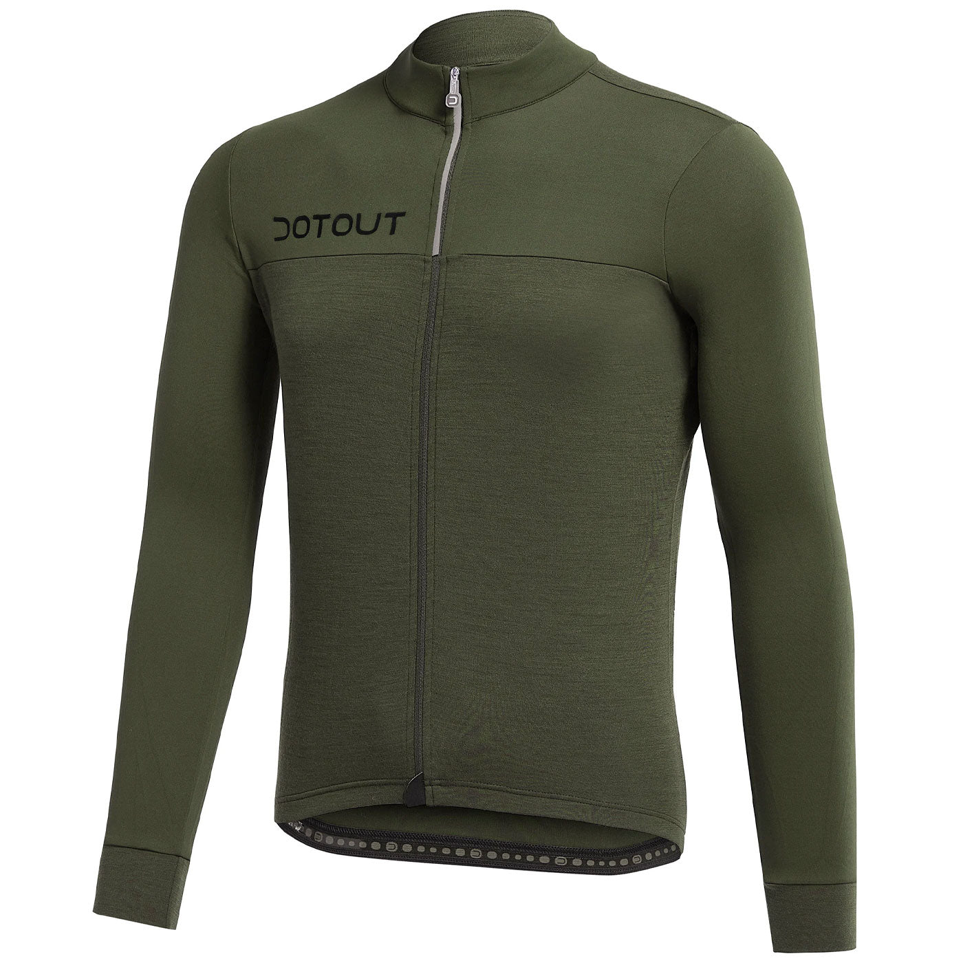 Maglia maniche lunghe Dotout Freedom - Verde | All4cycling