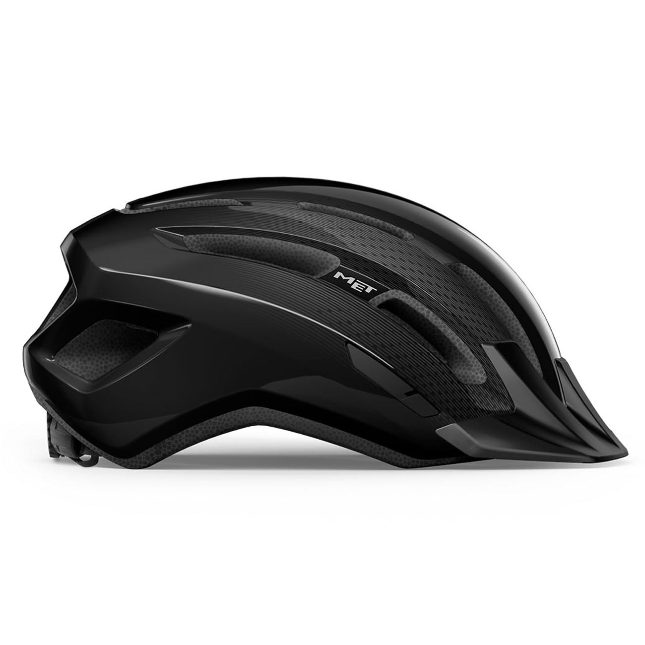Met Downtown helmets - Shiny Black