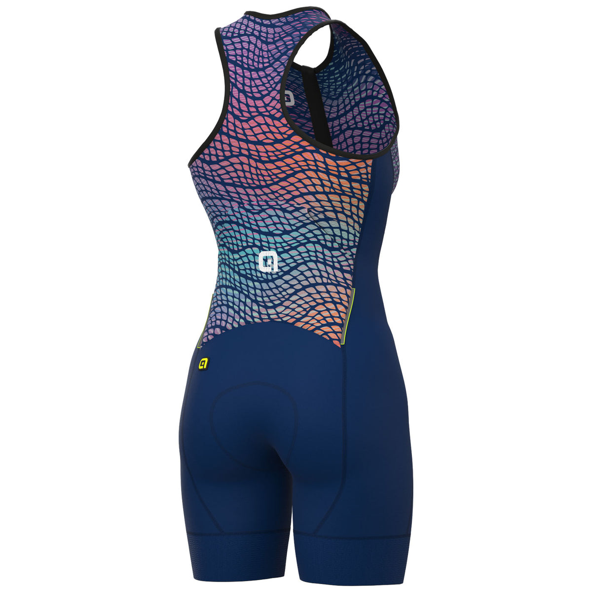 Ale Tri Dive sleeveless woman skinsuit - Blue