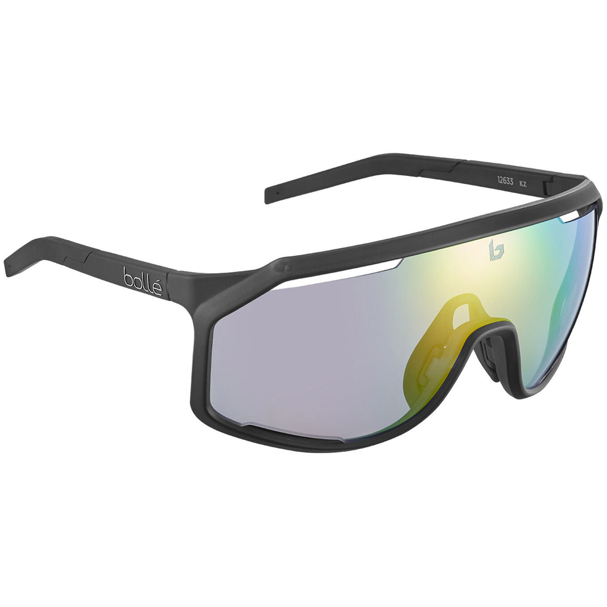 Bolle Chronoshield sunglasses - Black Matte White Polarized