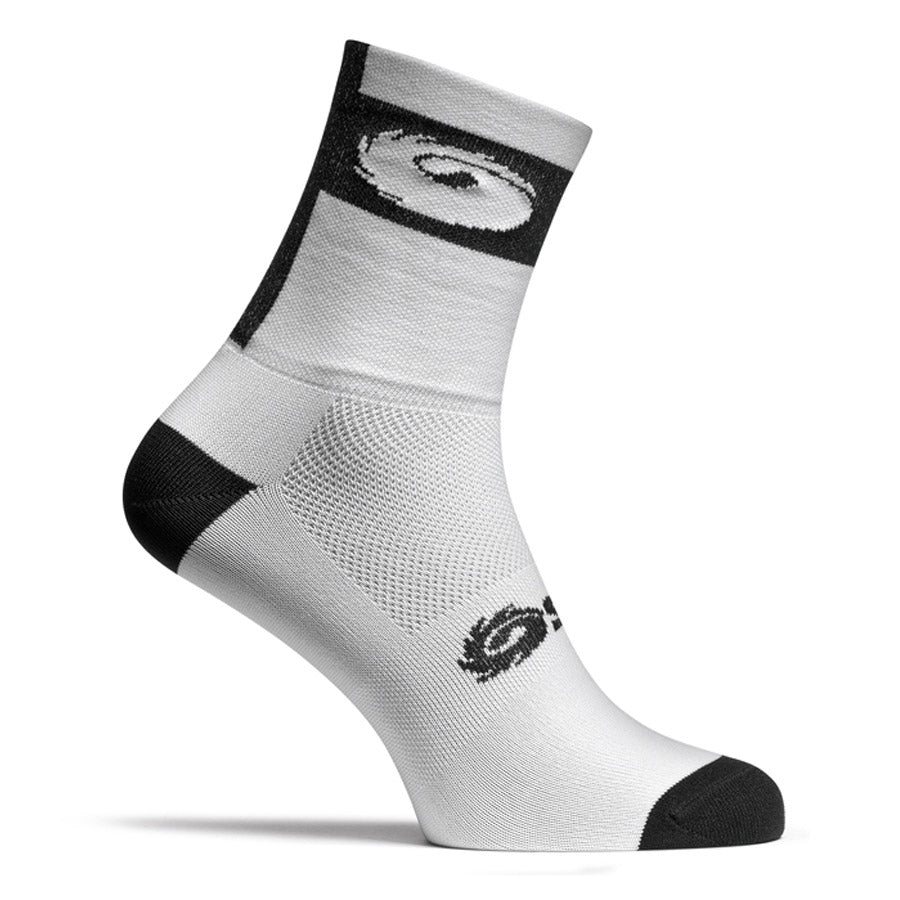 Sidi Socks Logo 12 - White
