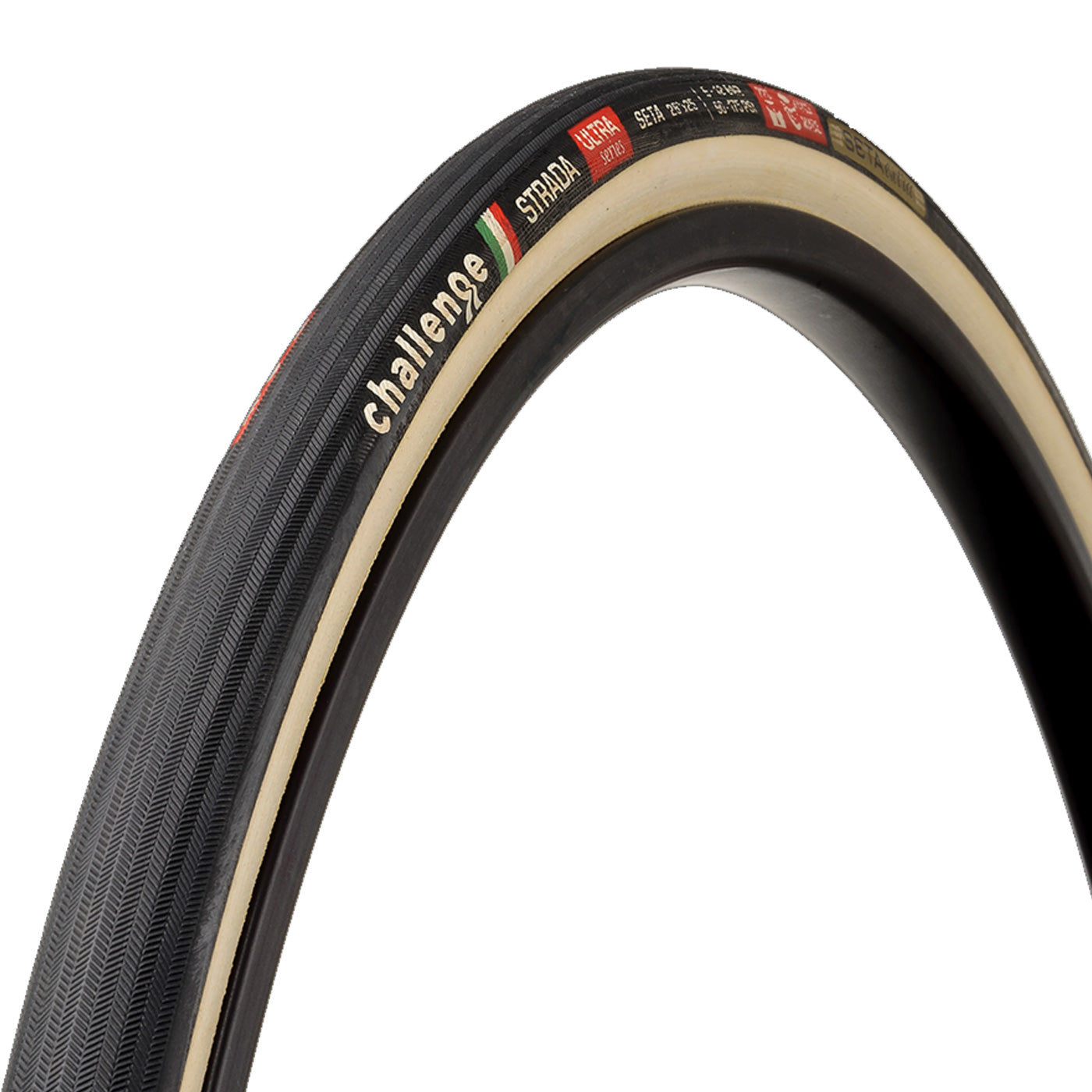 Challenge Strada Strada Ultra Paris-Roubaix 700x27 tubular - Black whi