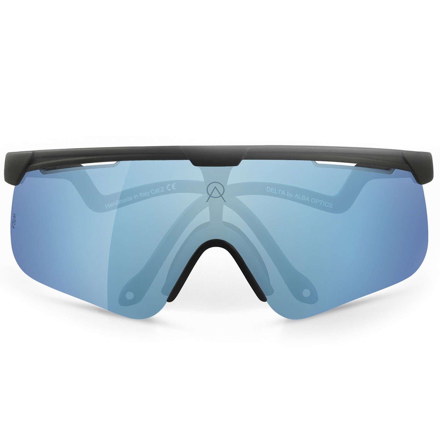 Alba Optics Delta Sunglasses - Blk Vzum ML Cielo | All4cycling
