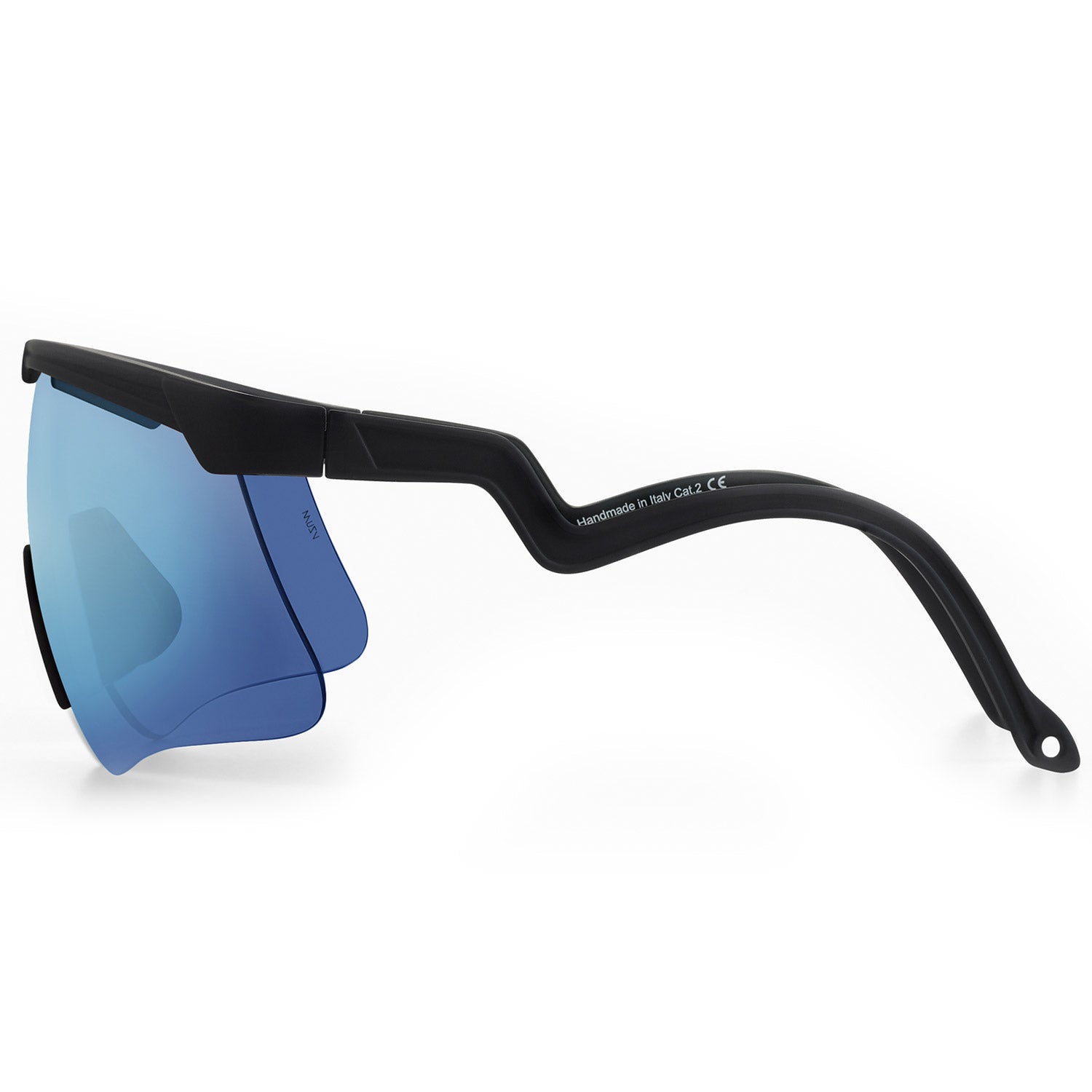 Alba Optics Delta Sunglasses - Blk Vzum ML Cielo | All4cycling