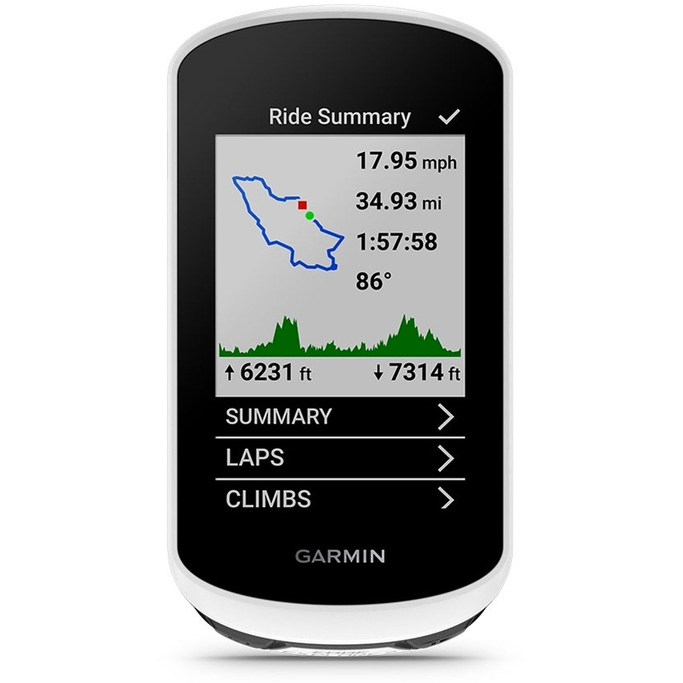 Garmin Edge Explore 2 Power Mount Bundle - Bianco nero | All4cycling