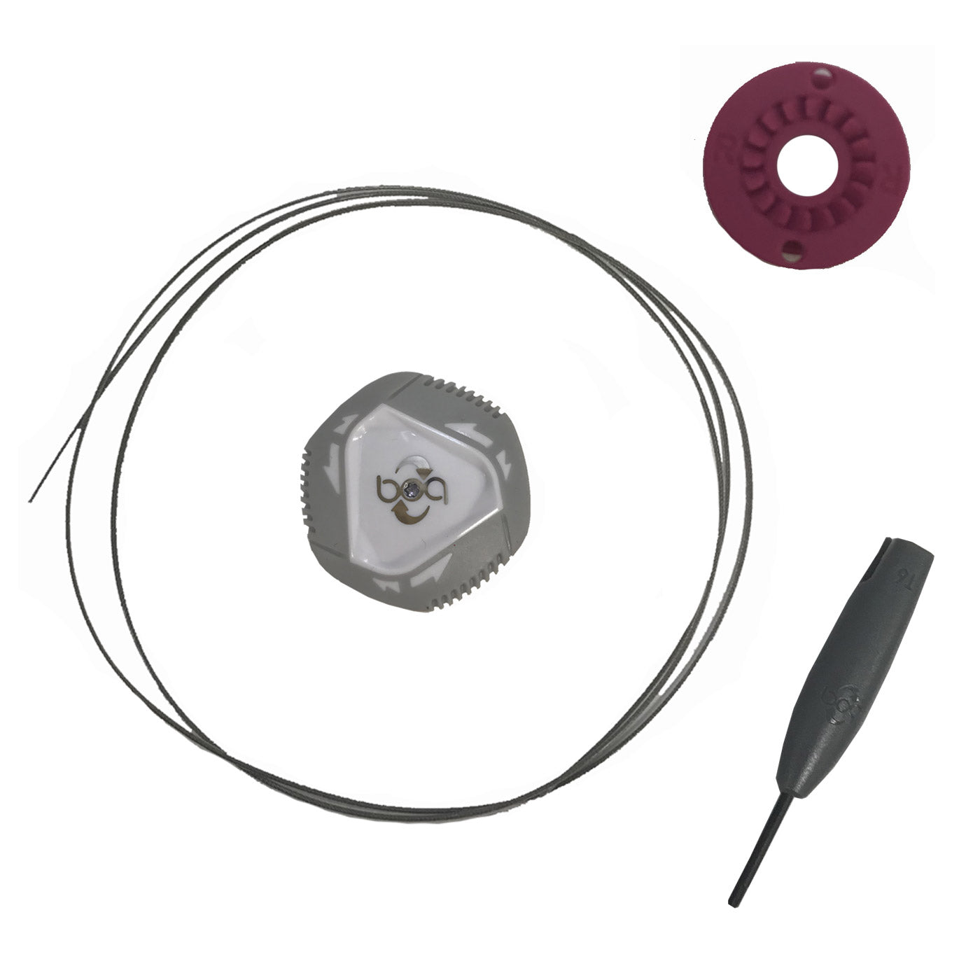 Boa IP1 kit right Gaerne - White | All4cycling