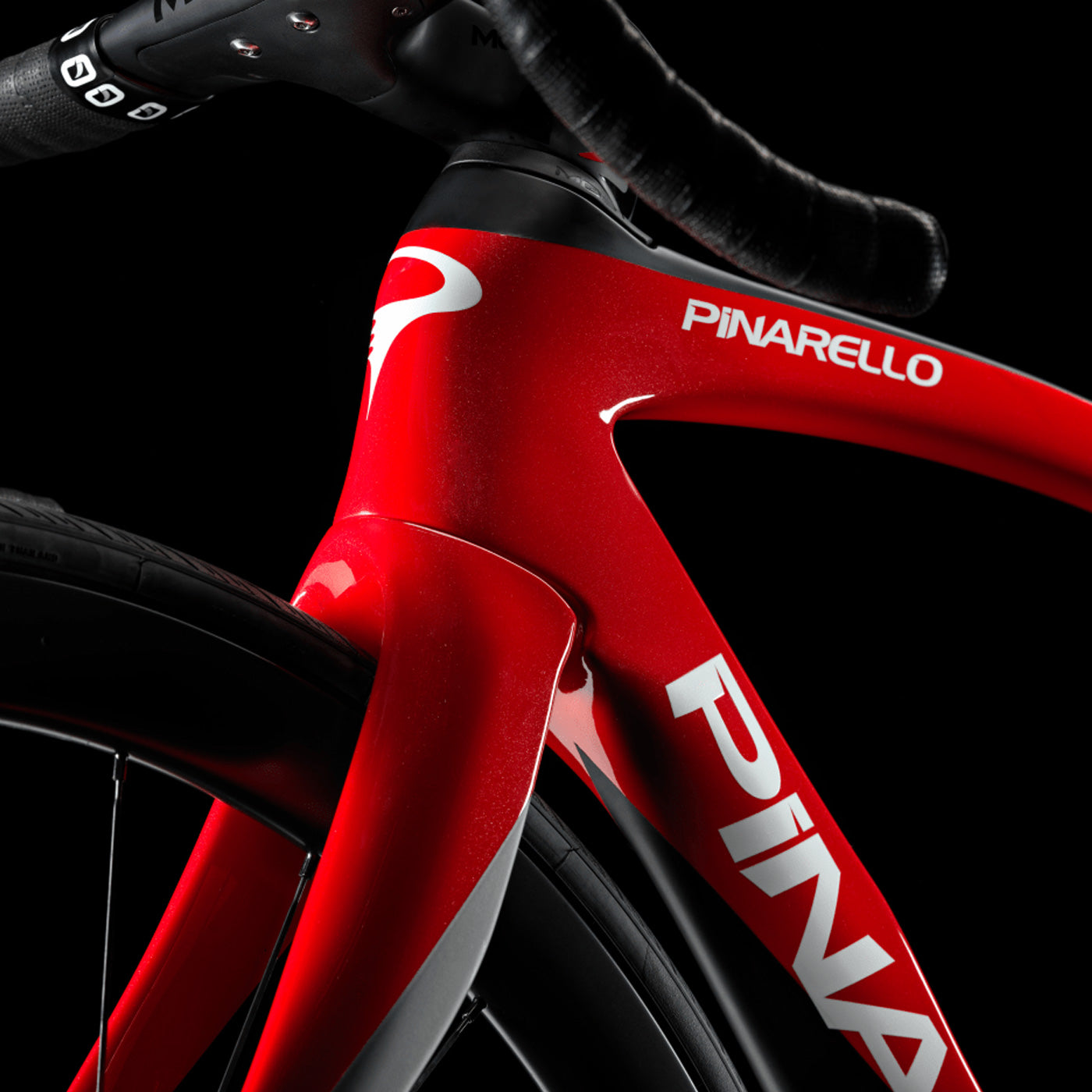 Pinarello F frameset - Black red
