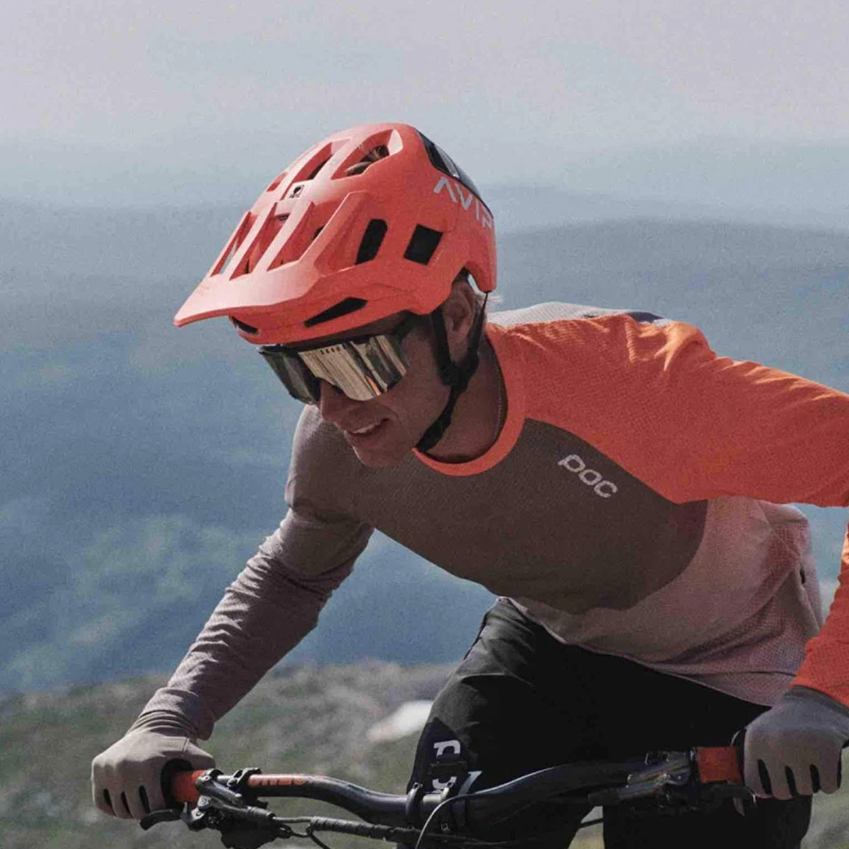 Poc Kortal Race MIPS helmet - Orange