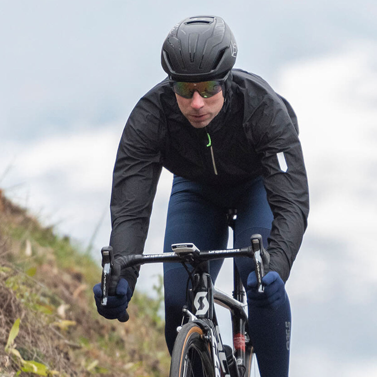 Mantellina Q36.5 R.Shell Protection X - Nero | All4cycling