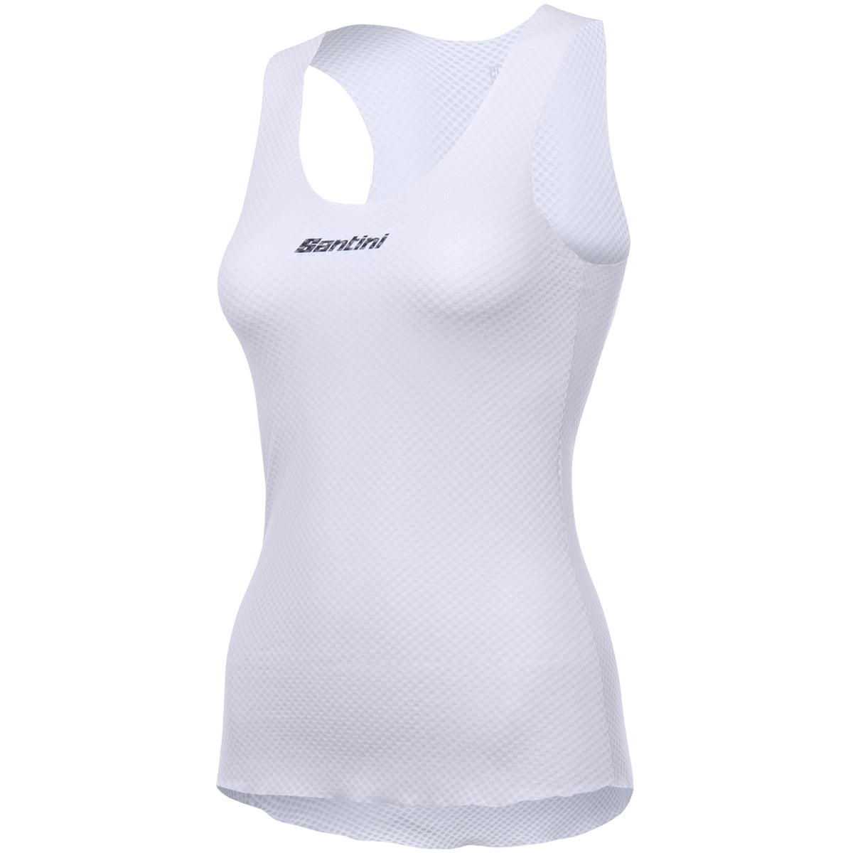 Santini Lieve women sleeveless base layer - White