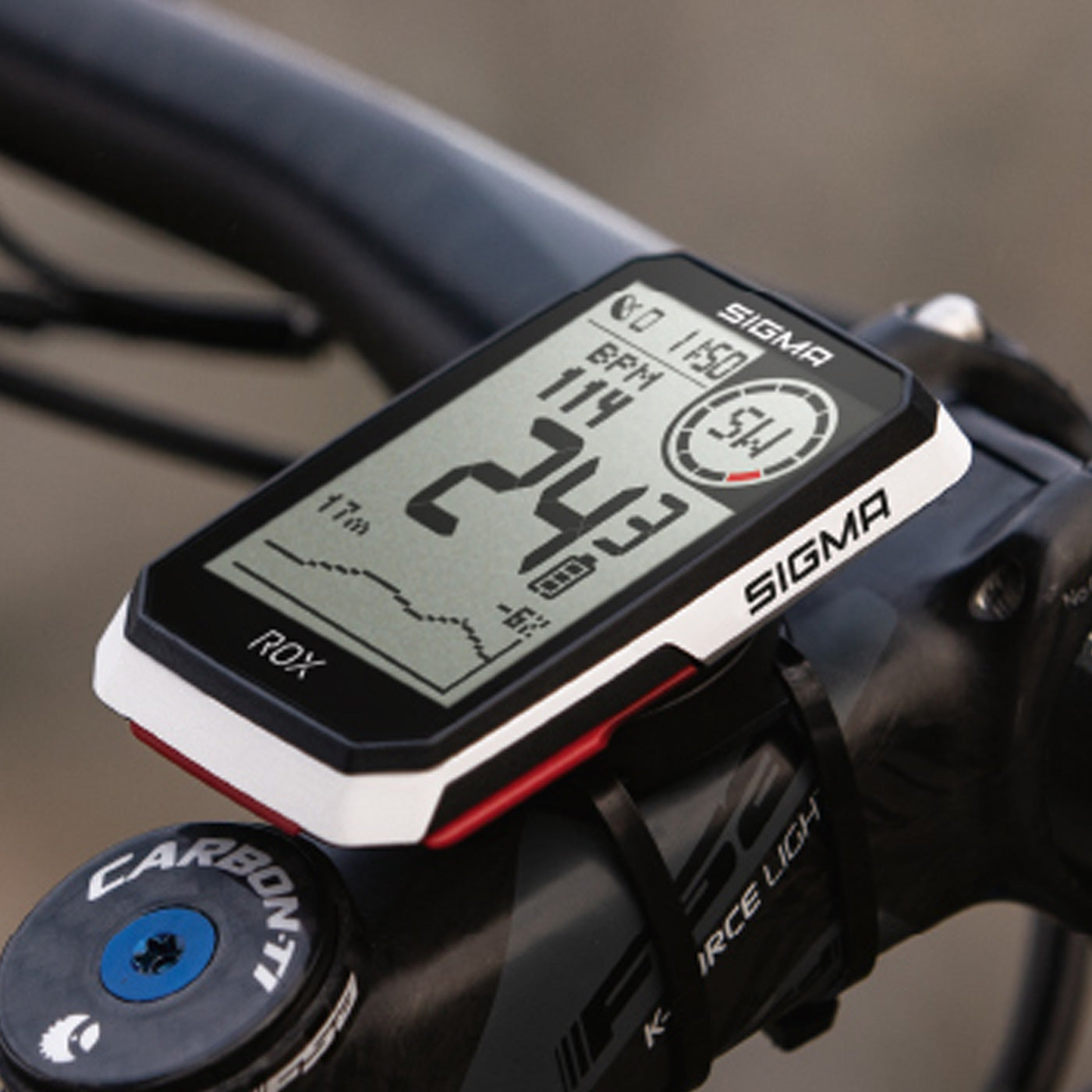 Sigma ROX 4.0 heart rate monitor - Black