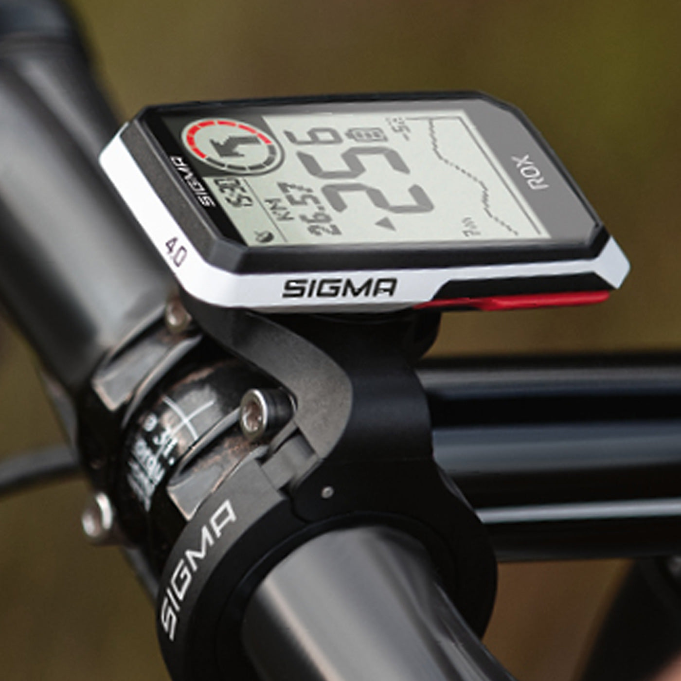 Sigma ROX 4.0 heart rate monitor - Black