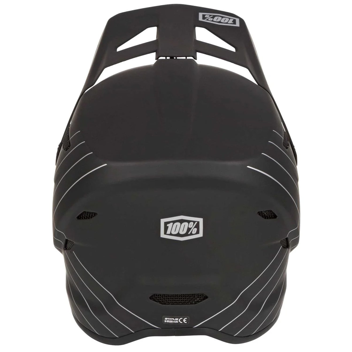 100% Status helmet - Black