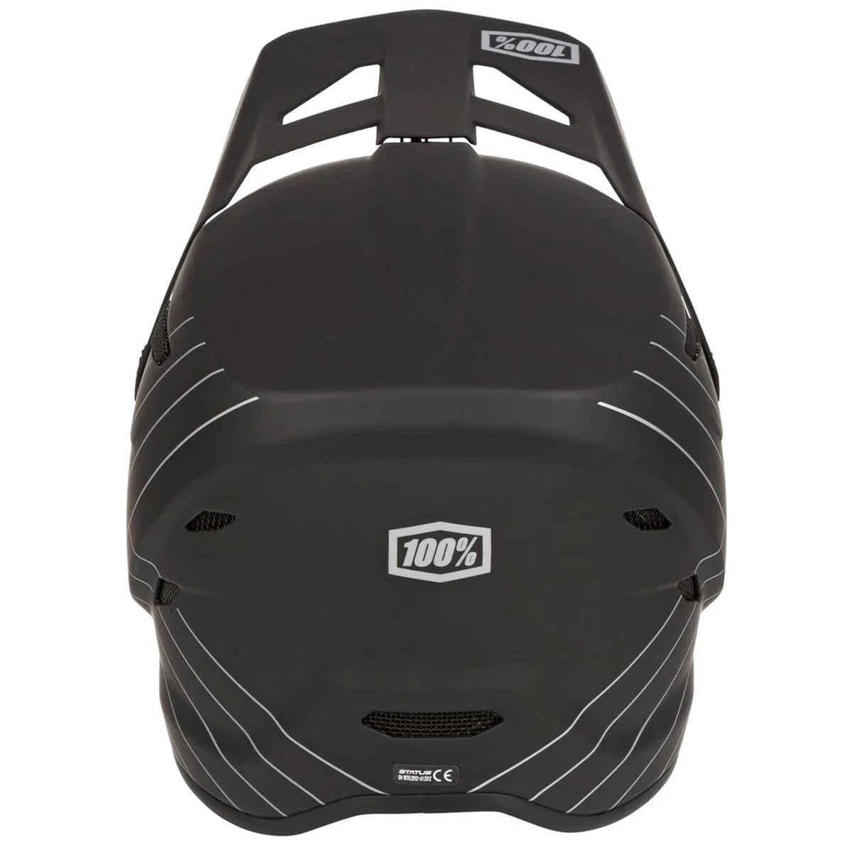 100% Status helmet - Black