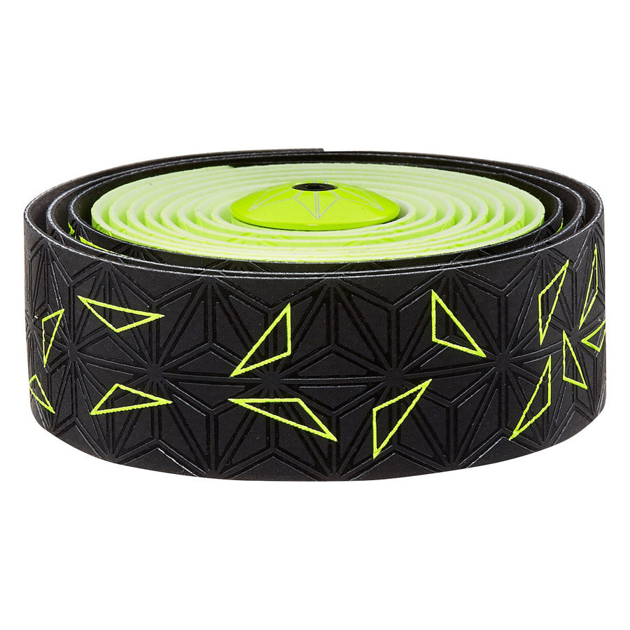 Supacaz Super Sticky Kush Handlebar Tape - Star Fade Yellow