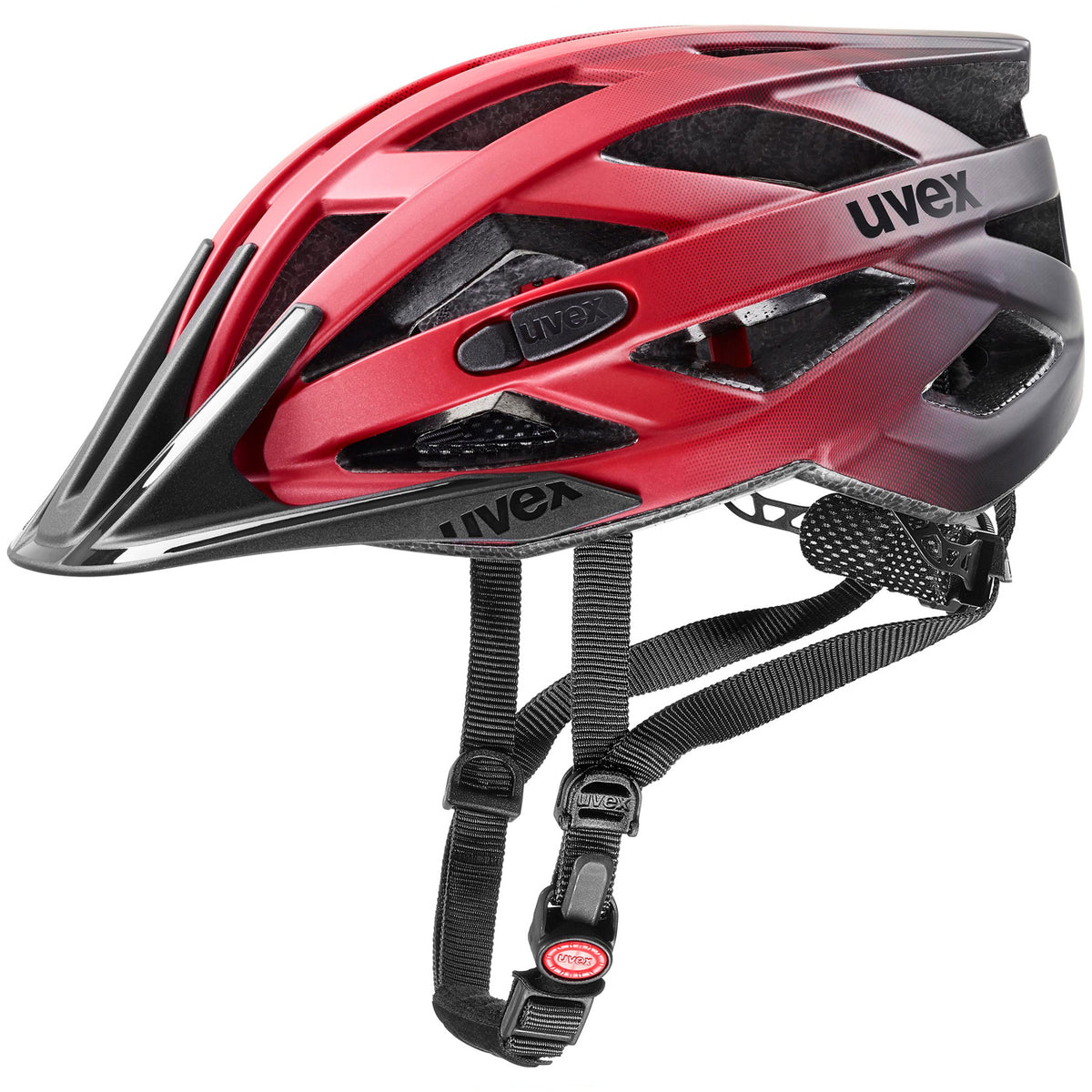 Uvex I-Vo CC helmet - Red